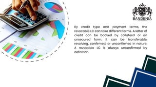 What Is a Revocable Letter of Credit? Types Of Revocable Letter of ...