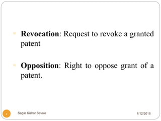 Revocation of patent | PPTX