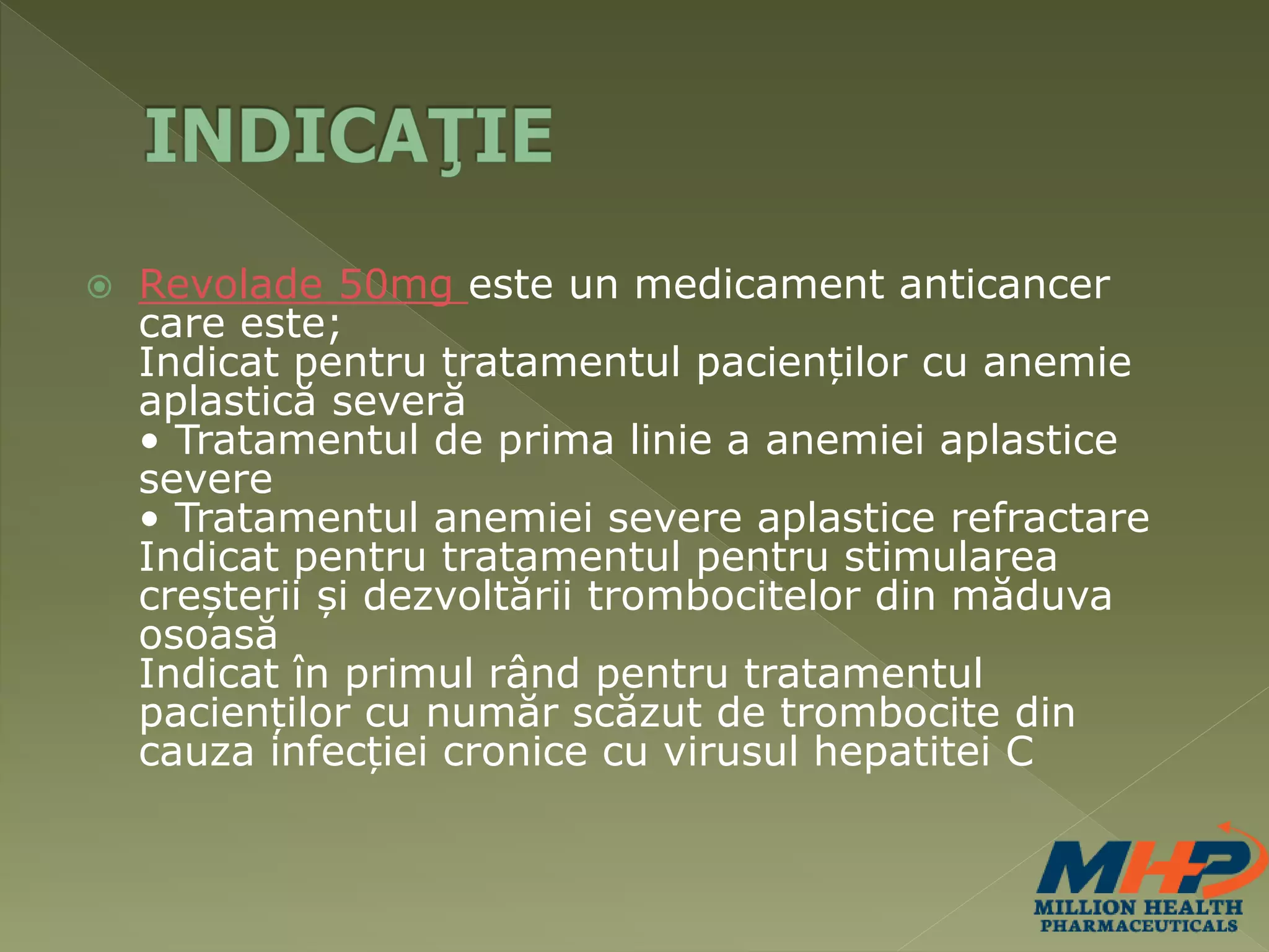 Revolade 50 mg (eltrombopag) daily | PPTX