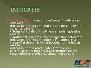 Revolade 50 mg (eltrombopag) daily | PPT