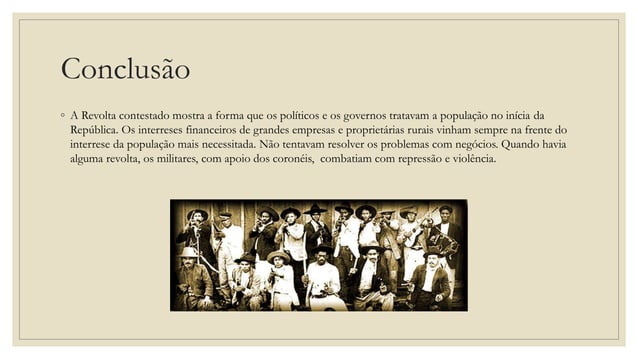 Revolta/Guerra do Contestado | PPT