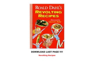 Revolting Recipes | PDF