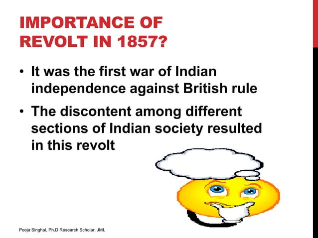 Revolt of 1857 | PPT