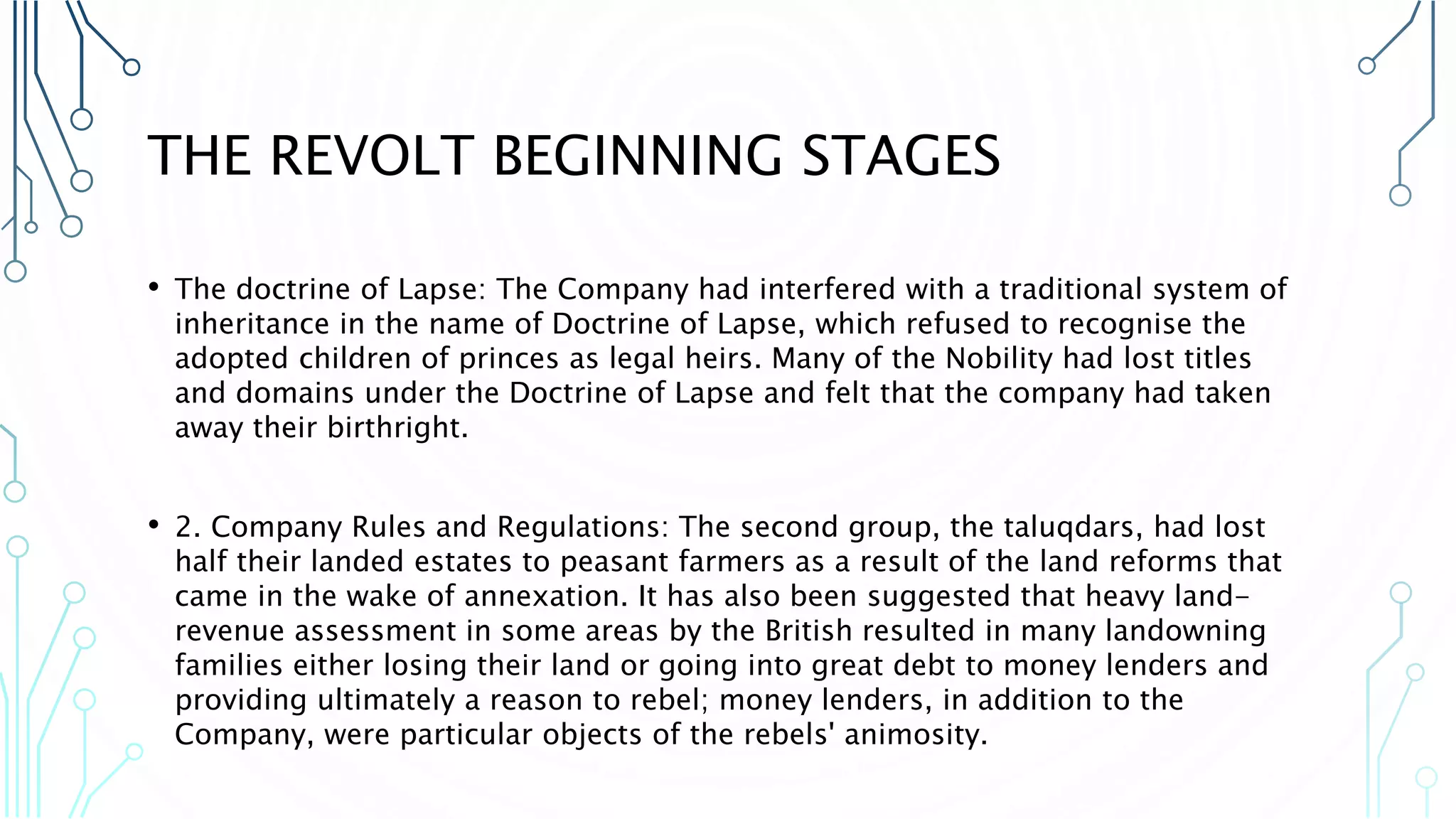 Revolt of 1857 | PPTX