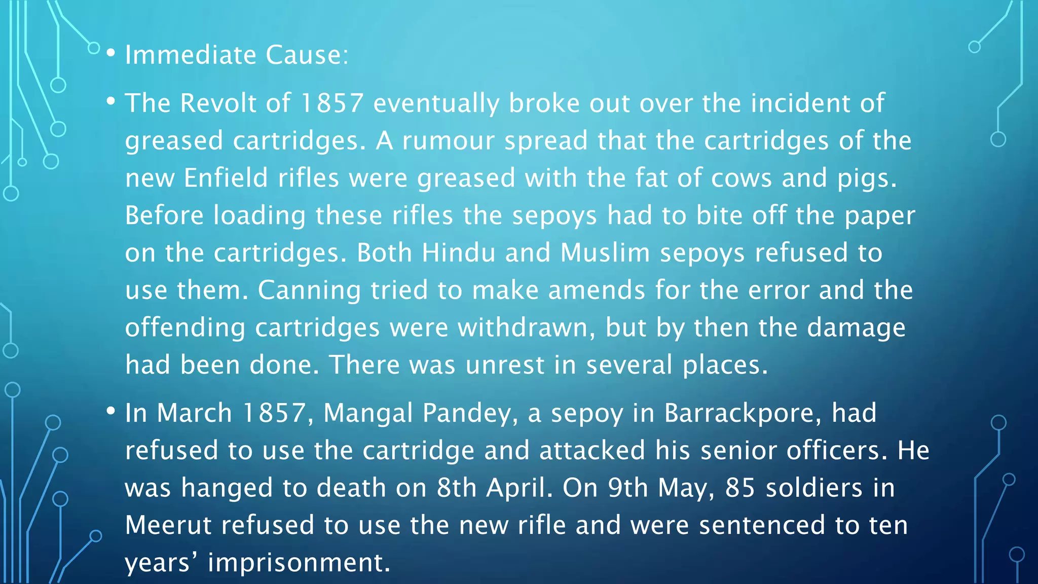 Revolt of 1857 | PPTX