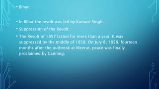 Revolt of 1857 | PPTX