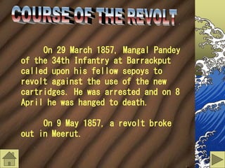 Revolt of 1857 class 8 History cbse | PDF