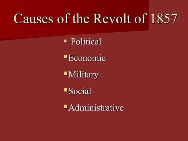 revolt of 1857 ppt.pptx CAUSES AND COSEQUENCES | PPT