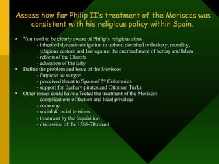 Revolts In The Reign Of Philip Ii | PPT