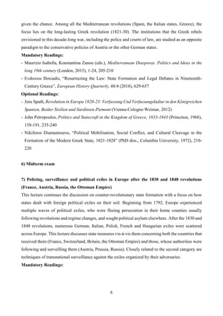 Revolutions and State Formation in Europe, 1789-1871 | DOC