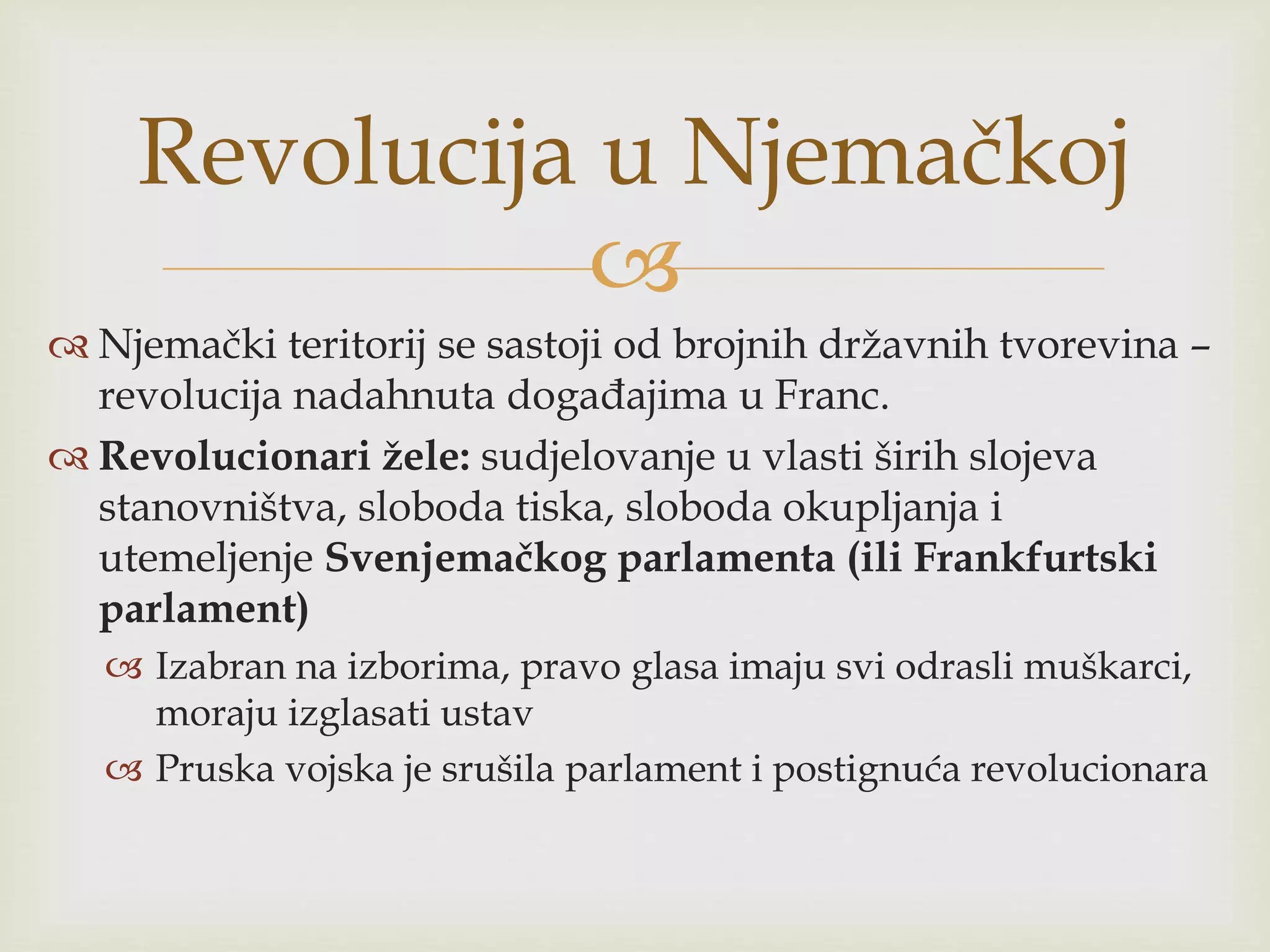 Revolucije 1848 vol.1 | PPTX