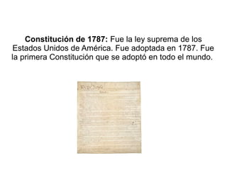 Revolución americana | ODP