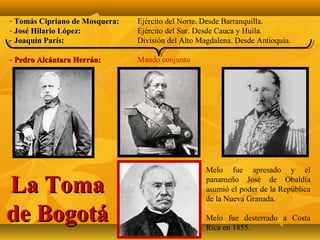 Revolución de José María Melo | PPT | Civic affairs | Politics