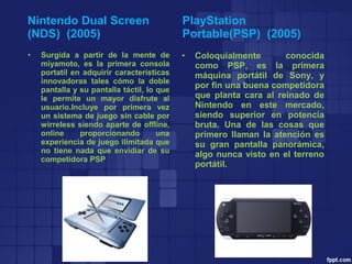 Revolución de las consolas | PPT