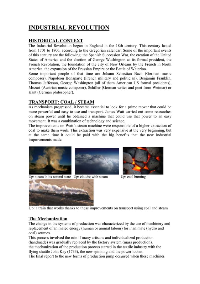 Industrial Revolution | PDF