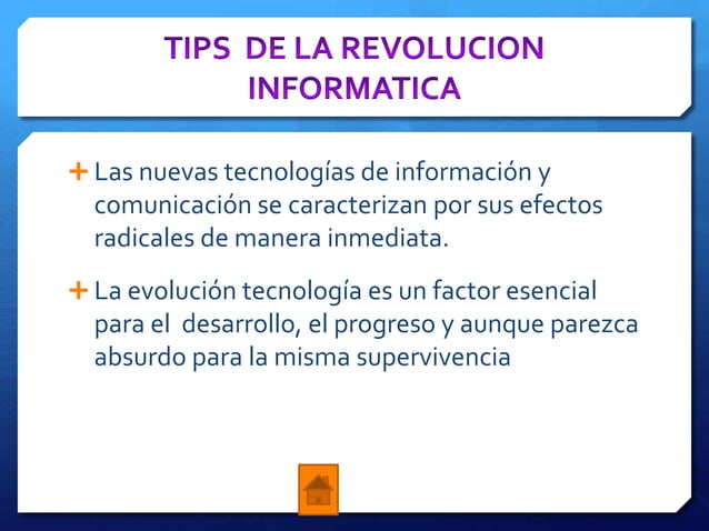 Revolucion informatica | PPTX | Computing | Technology & Computing