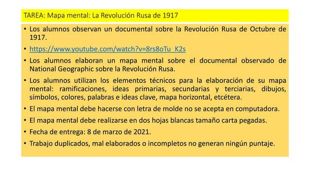 La revolución en Rusia de 1917, la caída del Zarismo | PPT