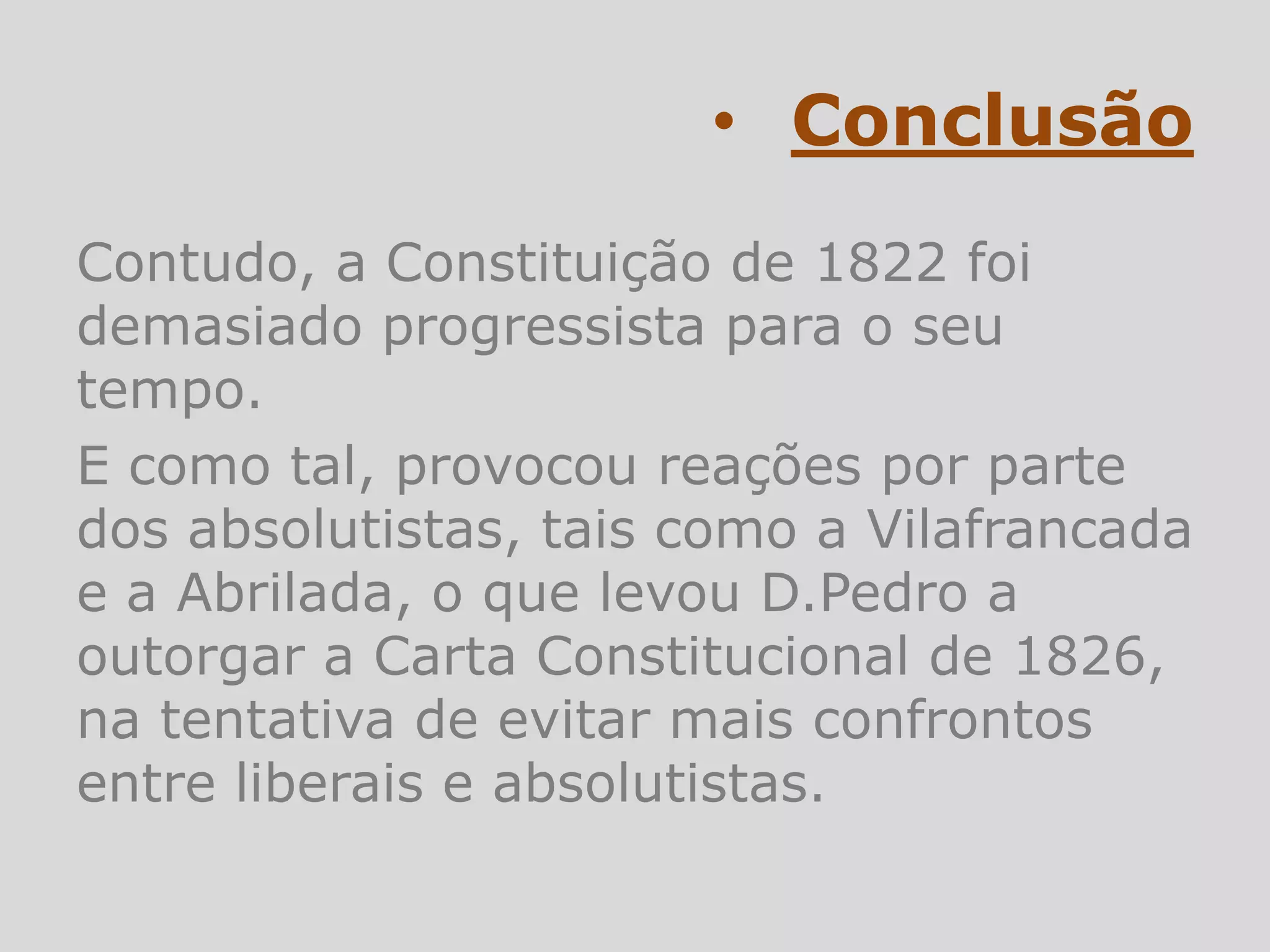 Revolução liberal 1820 | PPT