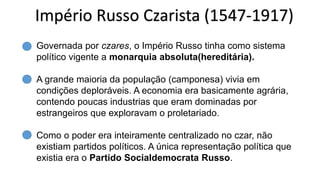 Revolução russa | PPTX