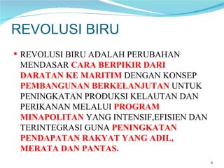 Revolusi Biru & Minapolitan | PPT