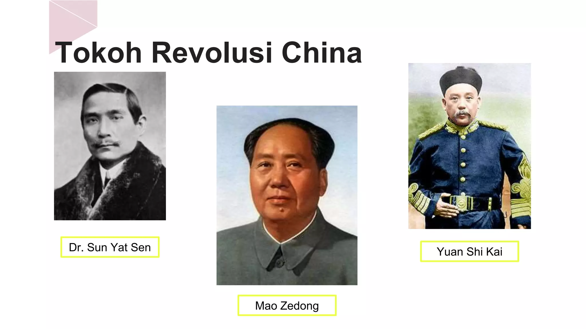 Revolusi china | PPTX