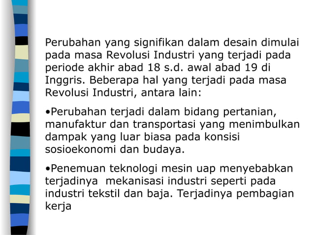 REVOLUSI INDUSTRI 1.0 sampai dengan 4.0. | PPT