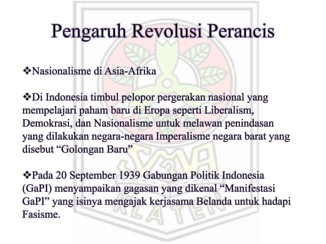 Revolusi perancis | PPTX