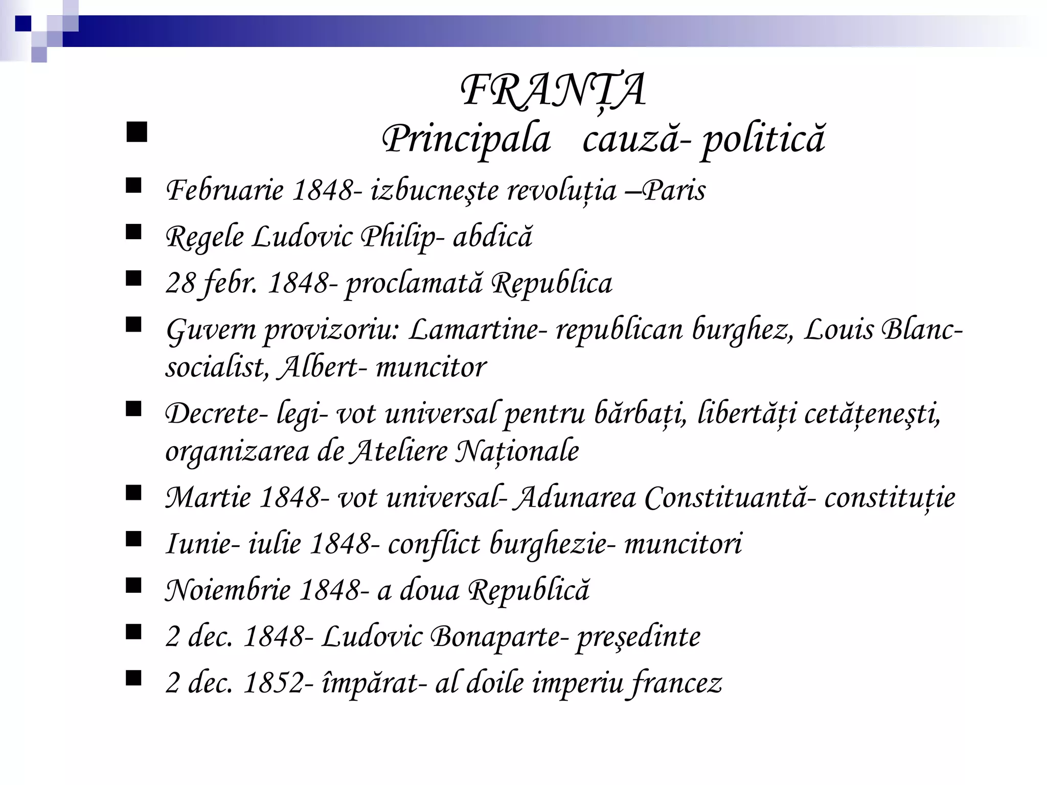 Revolutia de la 1848 1849 slide share | PPT