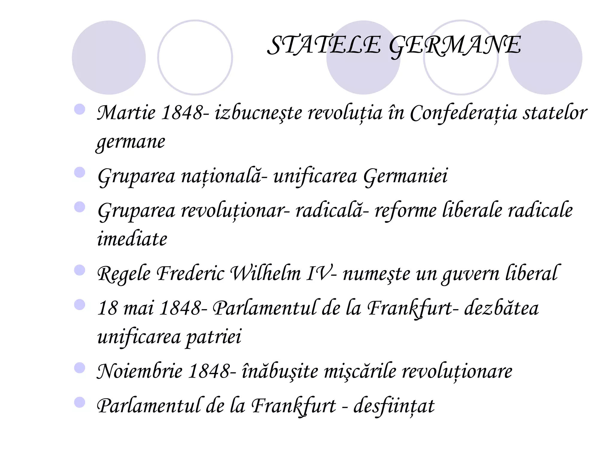 Revolutia de la 1848 1849 slide share | PPT