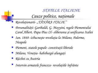 Revolutia de la 1848 1849 slide share | PPT