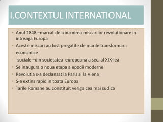 Revolutia de la 1848 in tarile romane | PPT