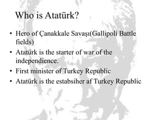 Revolution of Atatürk | PPTX