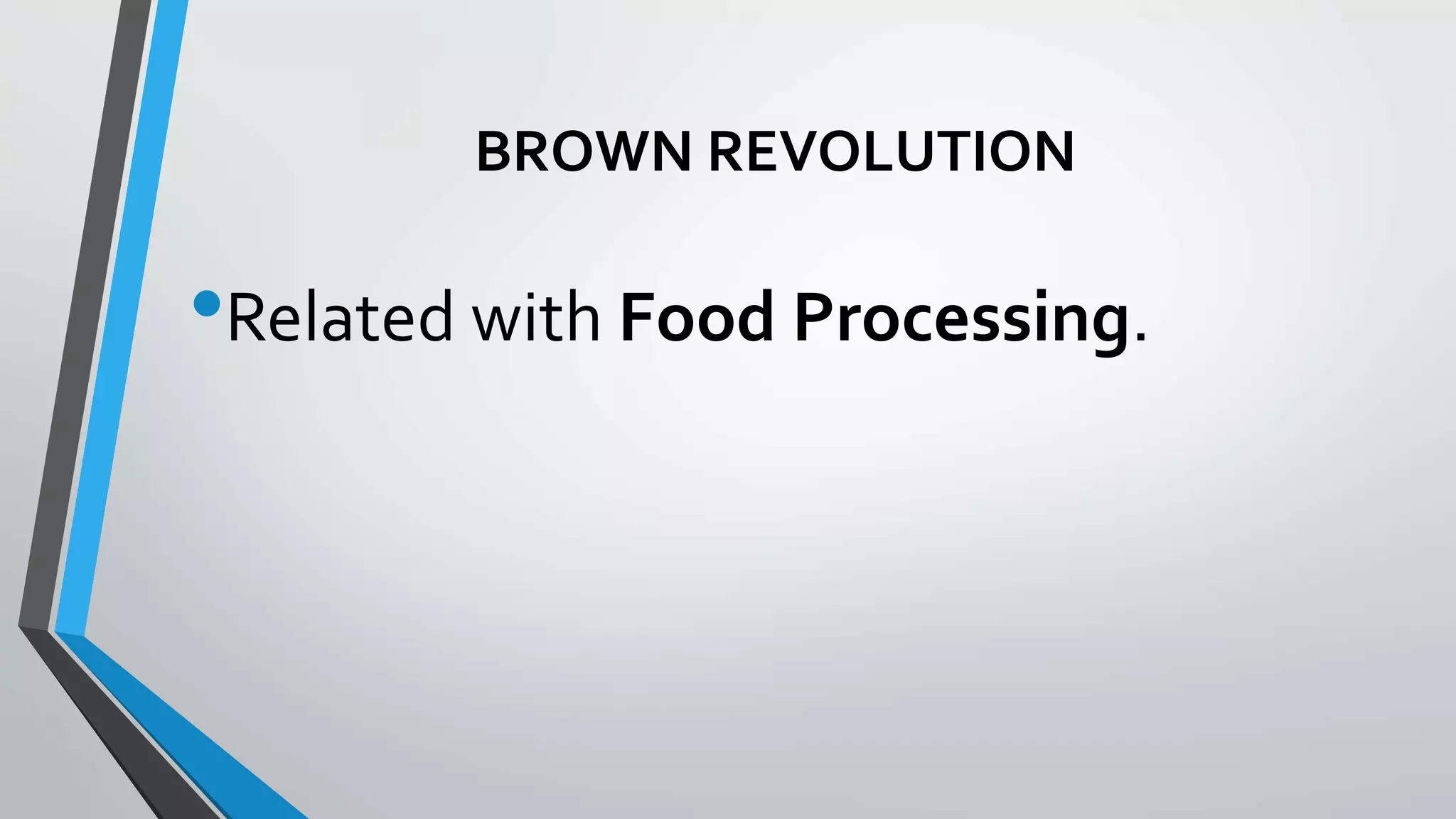 Important Revolutions in agriculture | PPTX