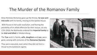 The Russian Revolution - Recurso Educativo Abierto - Fernando Flores | PPT