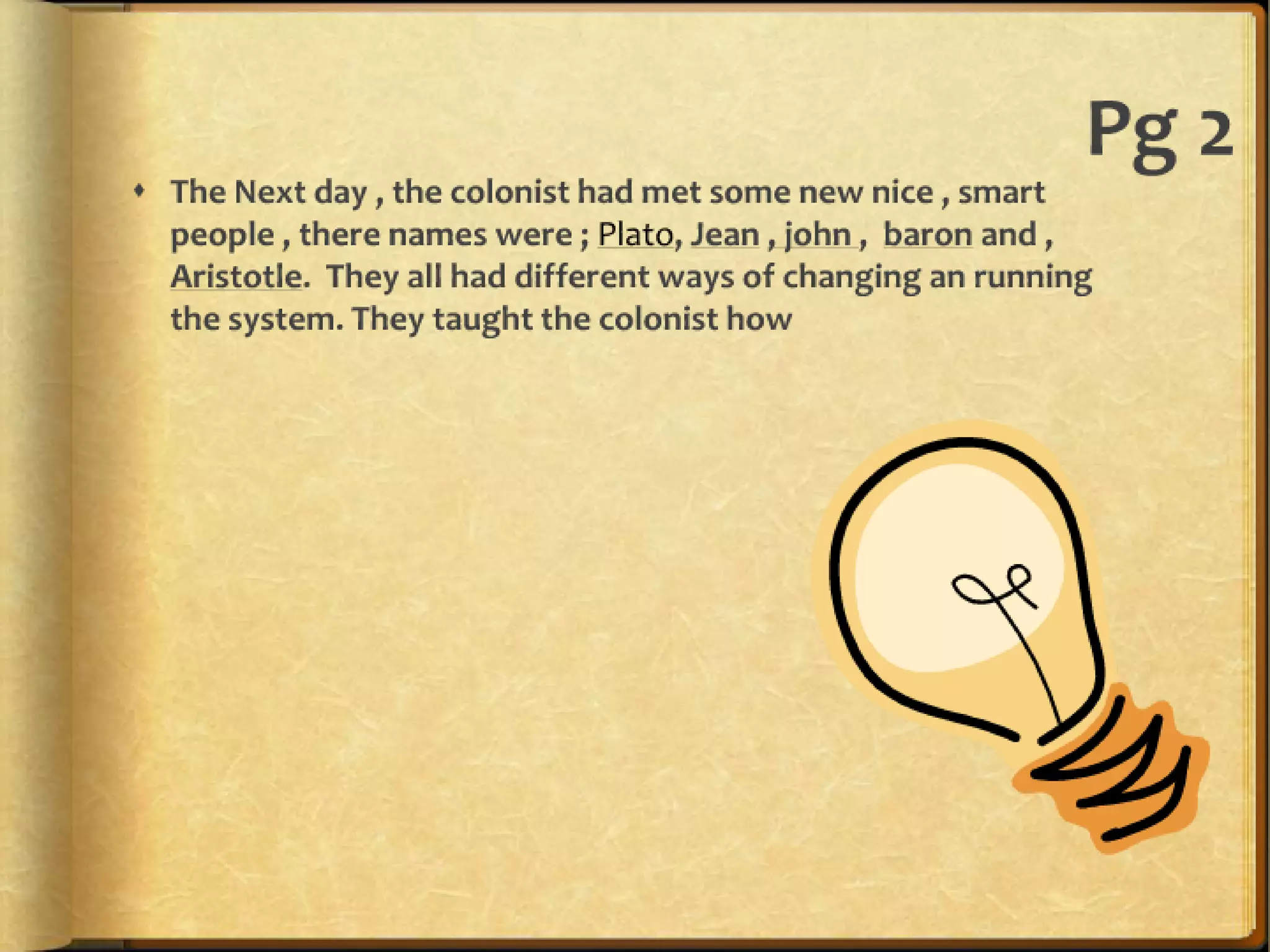 Revolution storybook | PPT