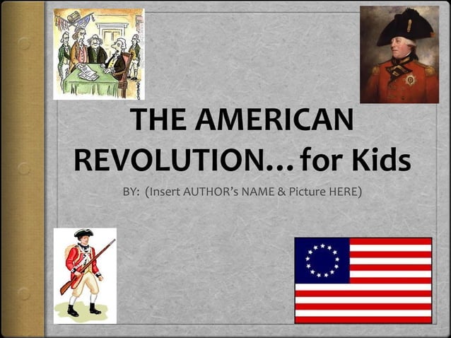 Revolution storybook | PPT | Education