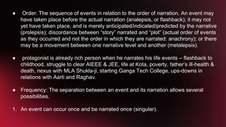 Narrative Technique in Revoluation 2020 | PPT