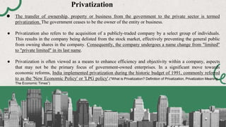 presentation Revolution 2020 on Privatization | PPTX