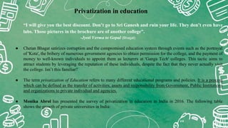 presentation Revolution 2020 on Privatization | PPTX