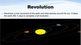 Revolution and rotation | PPTX