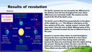 Revolution and rotation | PPTX | Geography | Science