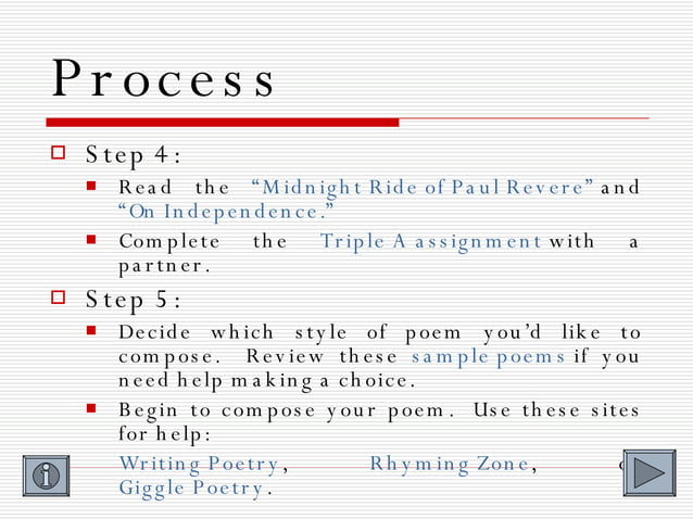 Revolutionary War Poetry Final | PPT