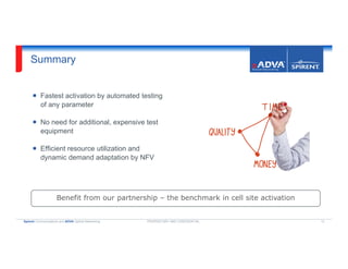Revolutionary Approach to Cell Site Activation | PPT