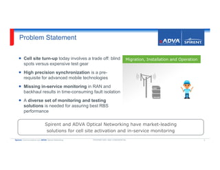 Revolutionary Approach to Cell Site Activation | PPT