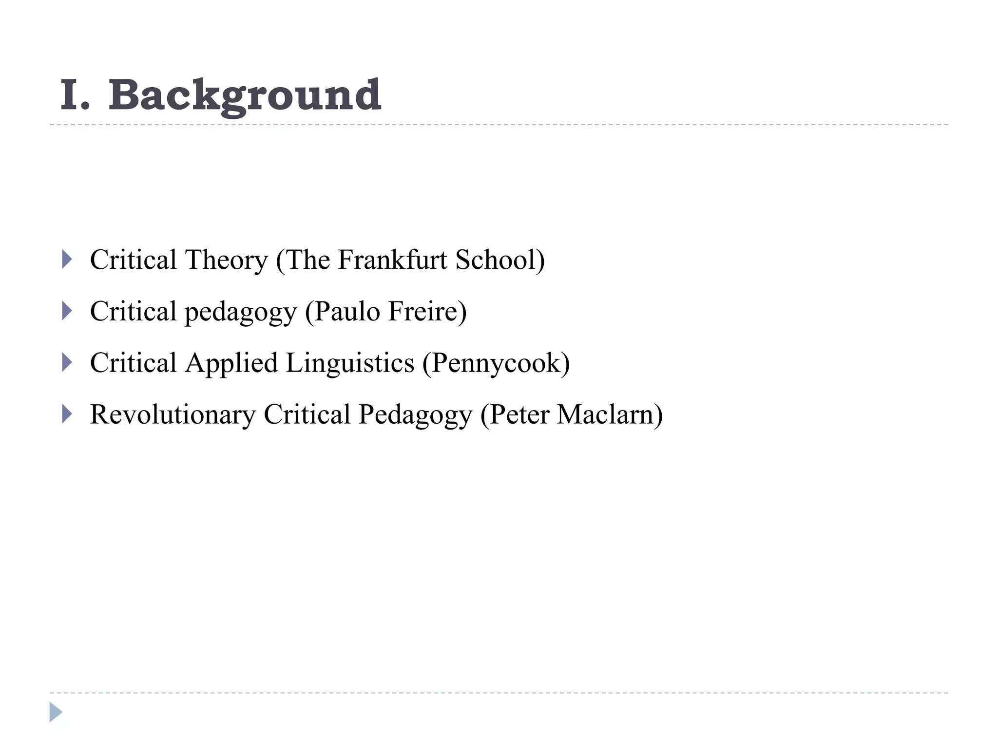 Revolutionary critical pedagogy in langauge education | PPTX