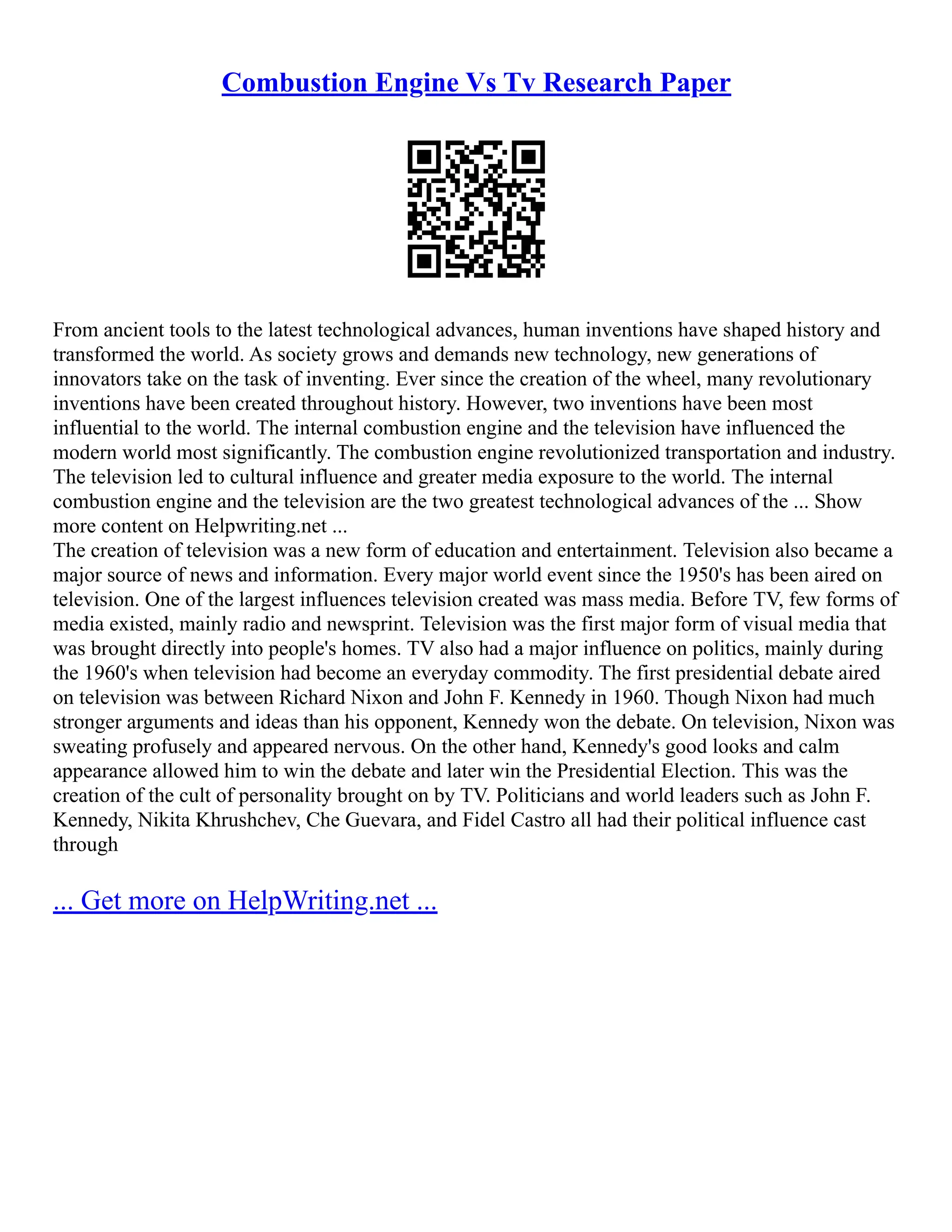 Revolutionary Inventions During The Industrial Revolution | PDF