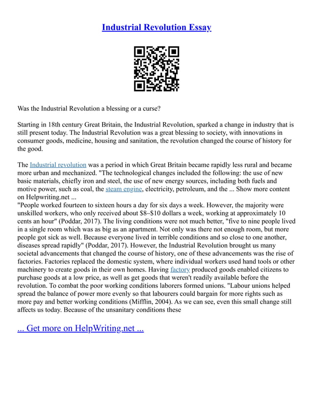 Revolutionary Inventions During The Industrial Revolution | PDF | Rail ...