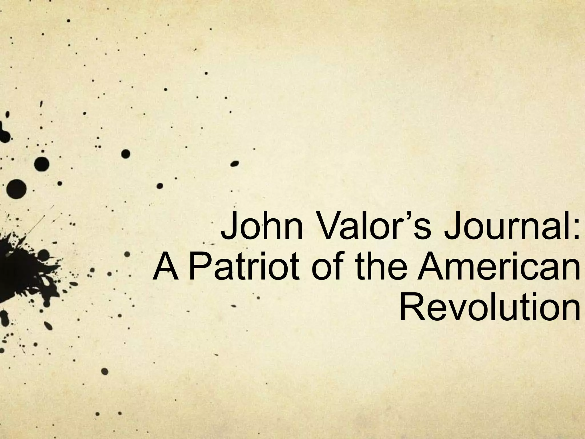 Revolutionary voices from the american revo2 | PPT