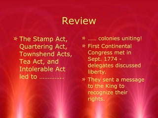 Revolutionary War | PPT