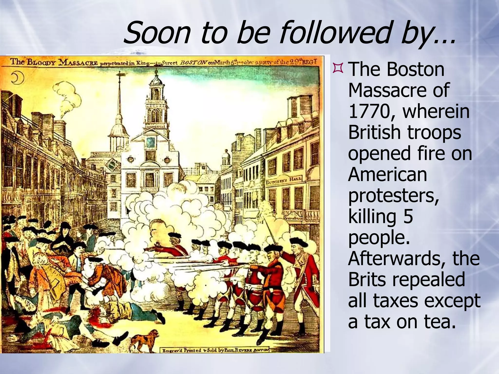 Revolutionary war | PPT | Death, Injury, or Military Conflict ...